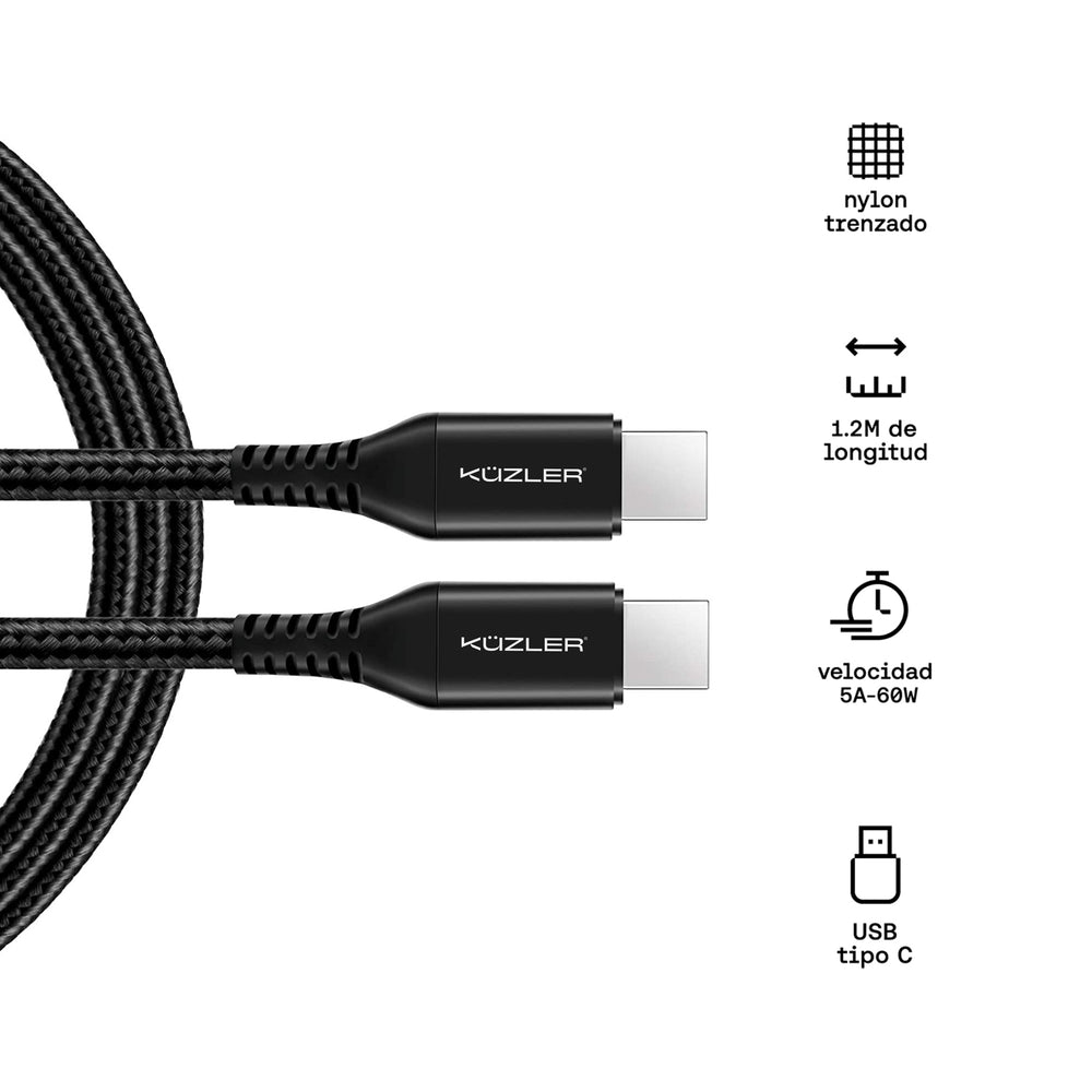 Cable carga datos tipo-C